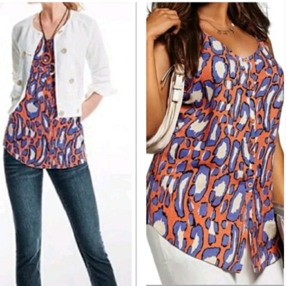 CAbi | Tops | Cabi 540 Islam Animal Print Small Cami Tank | Poshmark